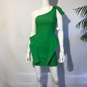 AKIRA | Dresses | Akira Red Label One Shoulder Mini Dress | Poshmark